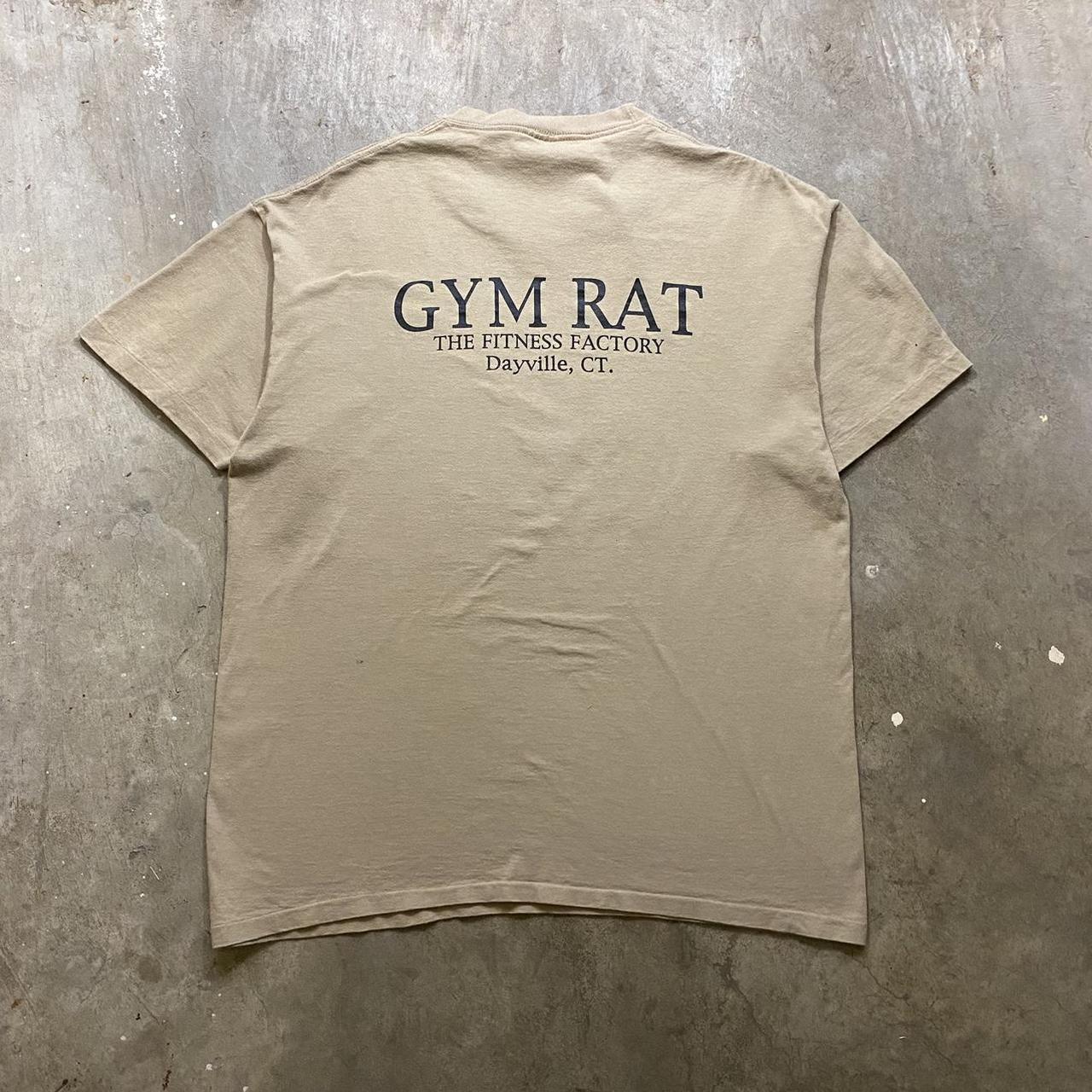 Vintage 90s Gym Rat Single Stitch... - Depop