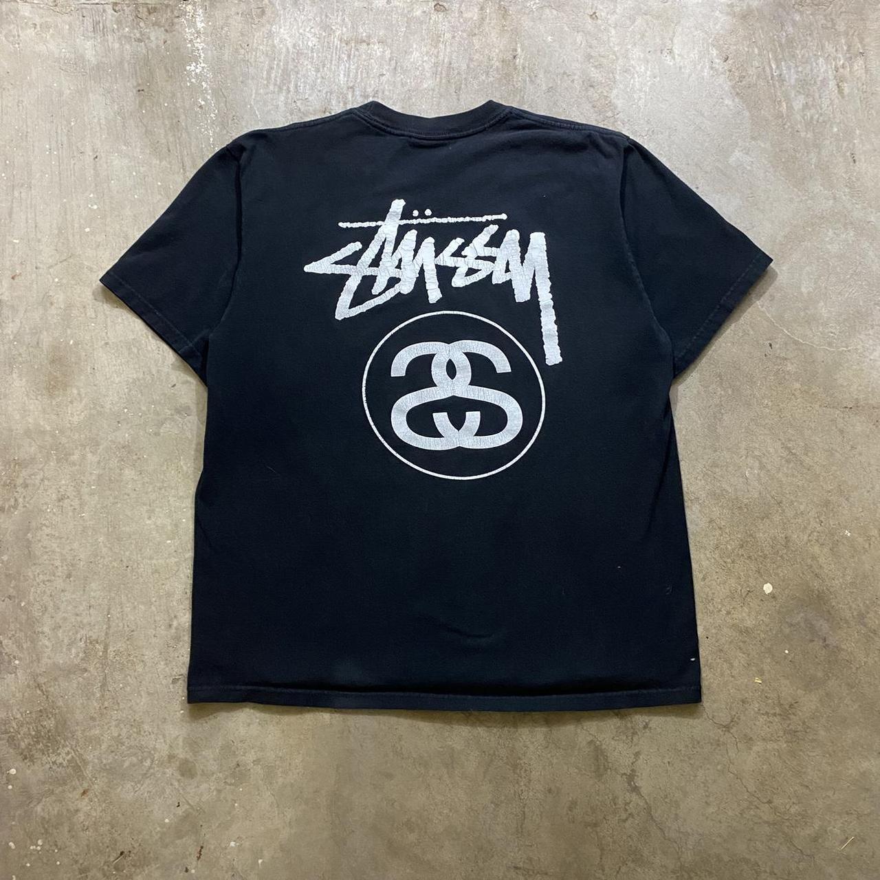 Y2K Stussy Skater Tee MEASUREMENTS: CHEST: 23... - Depop