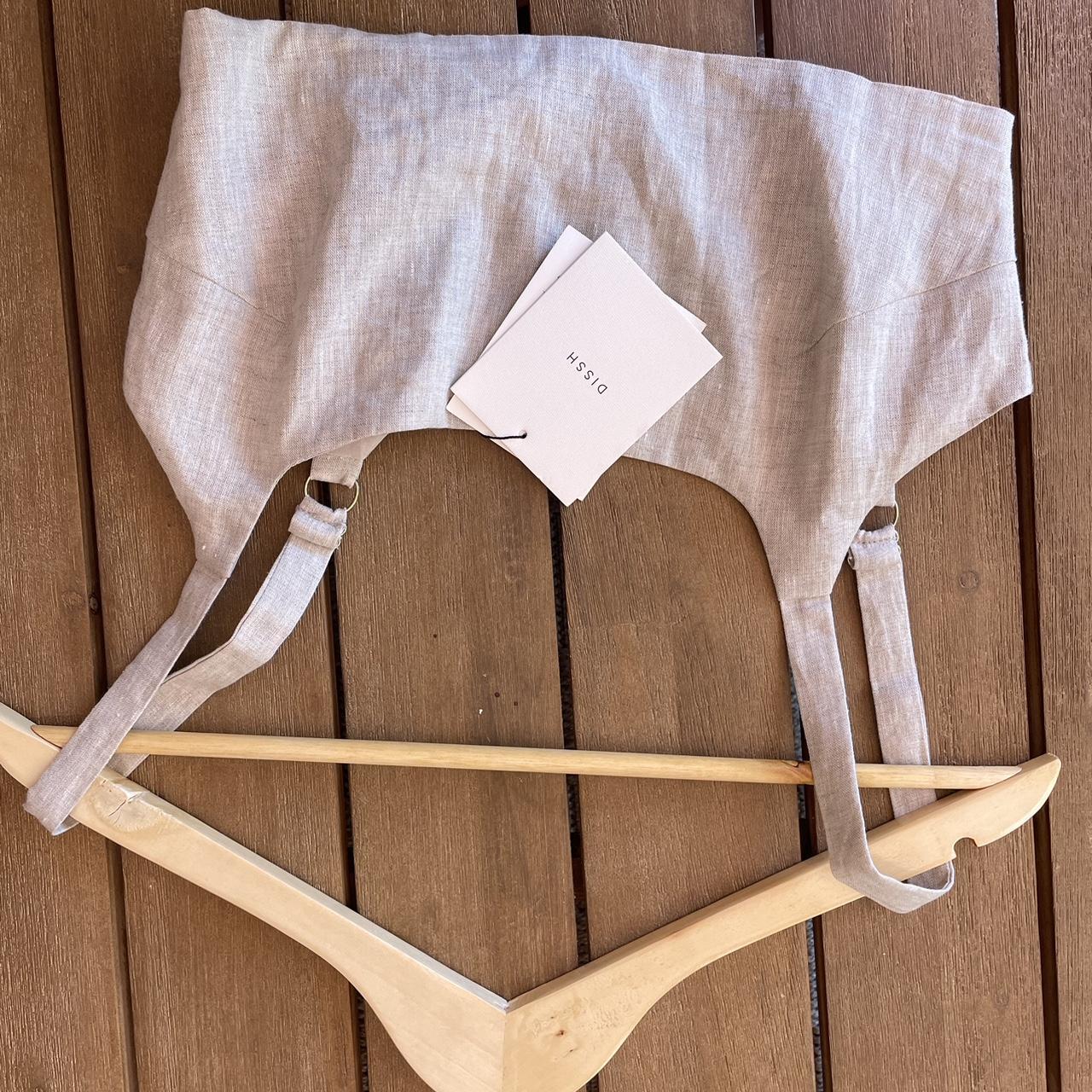 DISSH linen set Penny crop top - size 10 BNWT Gina... - Depop