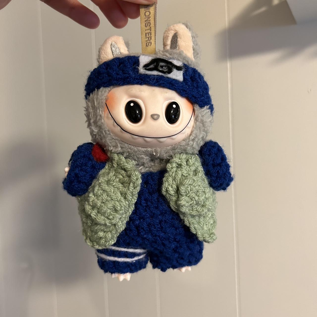 naruto kakashi hatake labubu outfit! i do customs,... | Depop