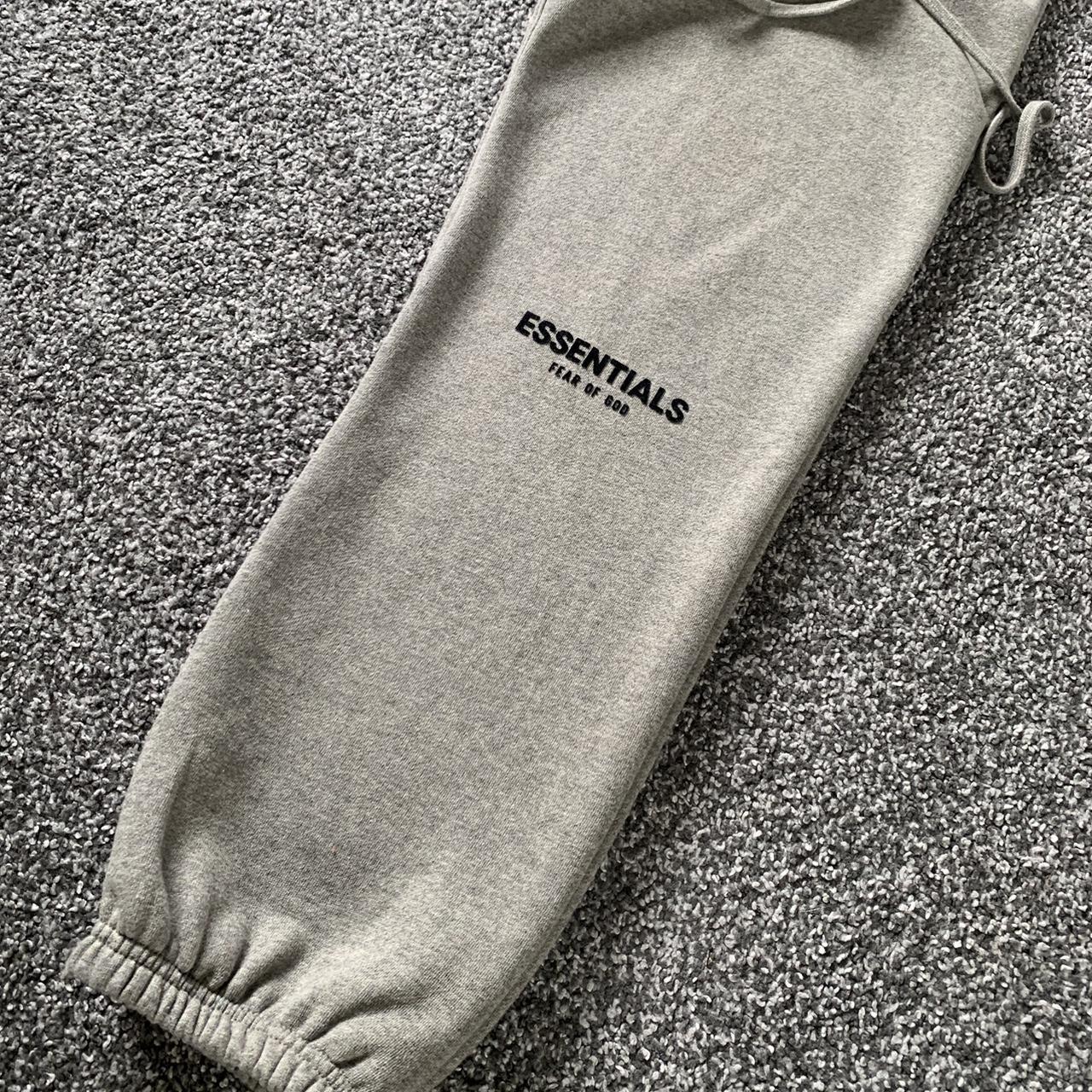Men’s FOG Essentials Tracksuit Grey Large Hoodie... - Depop