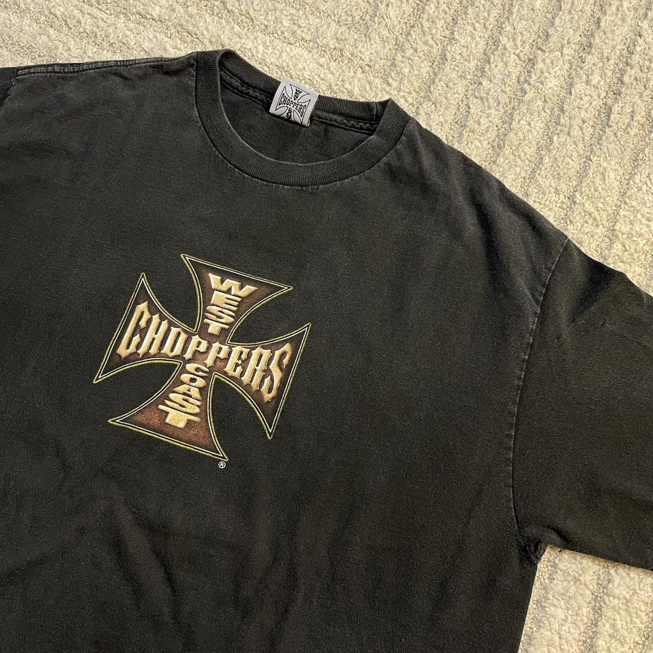 West Coast Choppers Long Beach Shirt size... - Depop