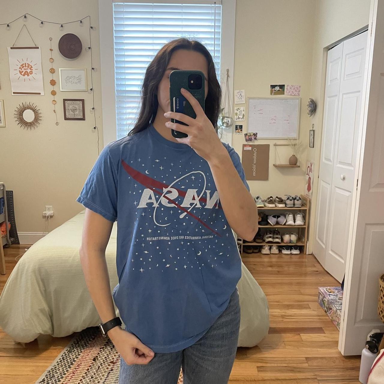 Free bundle shipping! NASA blue t shirt from urban... - Depop