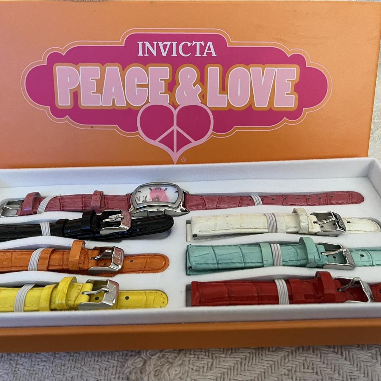 Invicta Peace and Love watch set (Watch needs new... - Depop