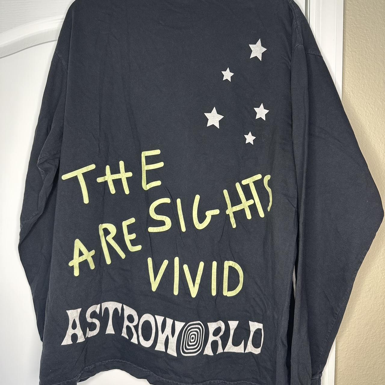 Travis Scott Astroworld long sleeve Letters are... - Depop
