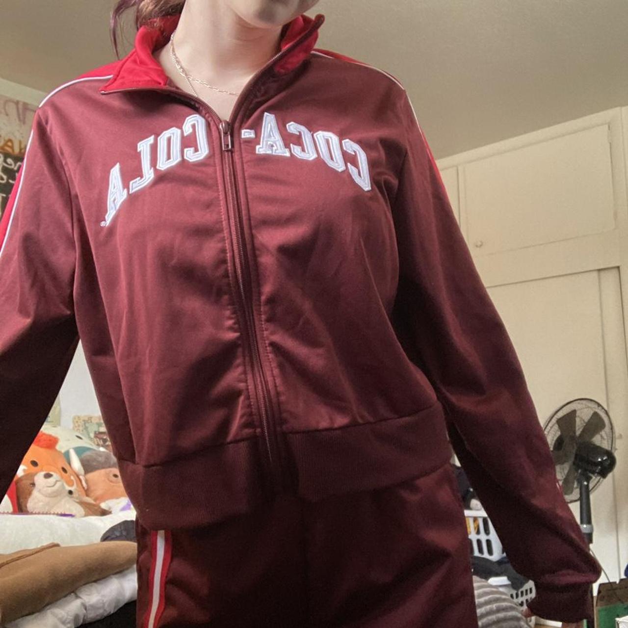 Vintage Coca Cola sweat suit ️🤎 Comes with both... - Depop