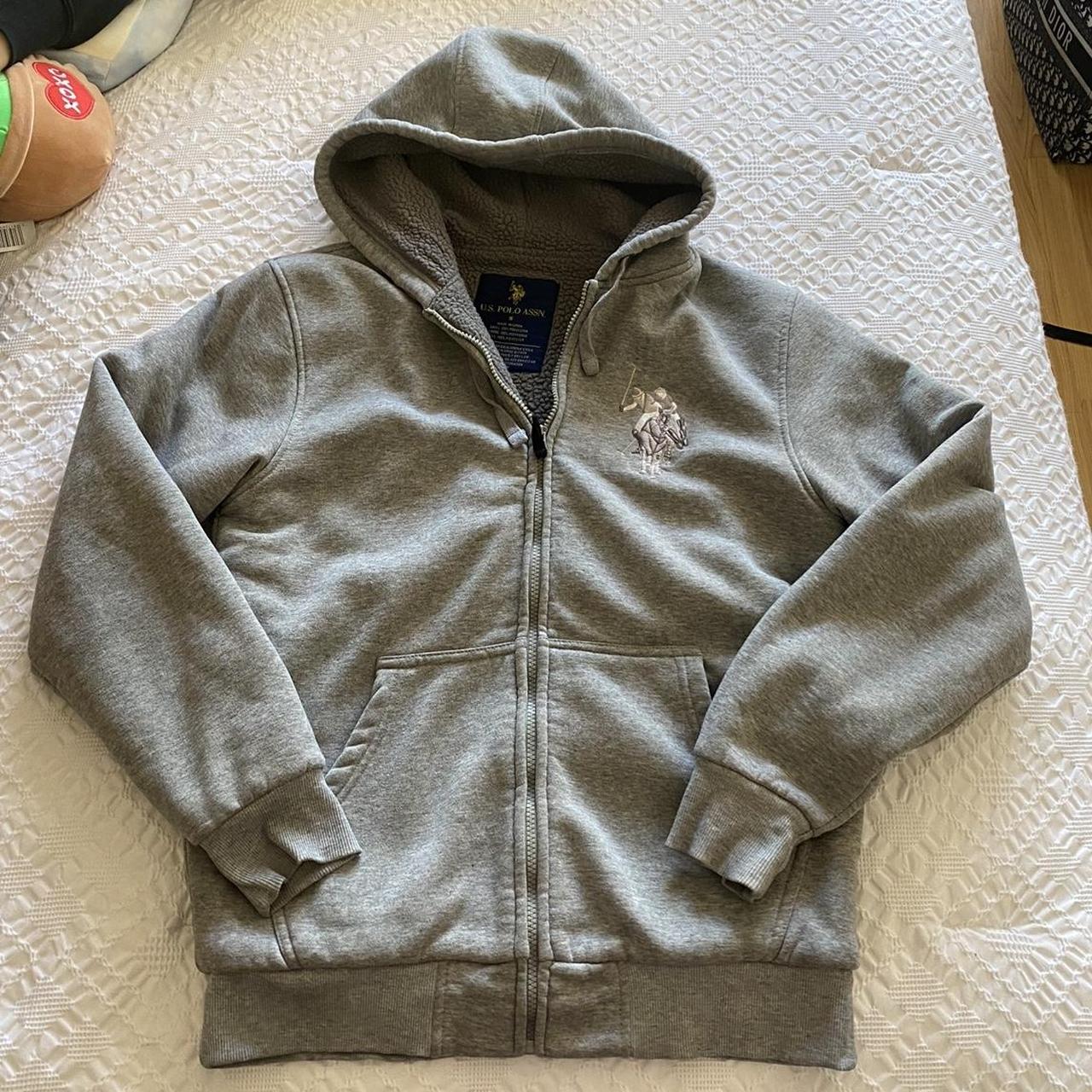 US Polo Jacket. stain pictured in the 3rd photo. - Depop