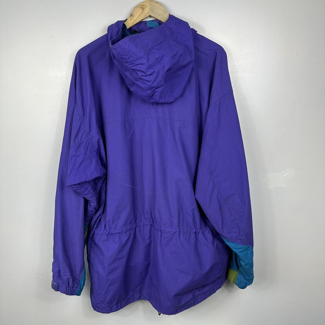 Vintage Patagonia Parka Coat Jacket, Purple Green,... - Depop