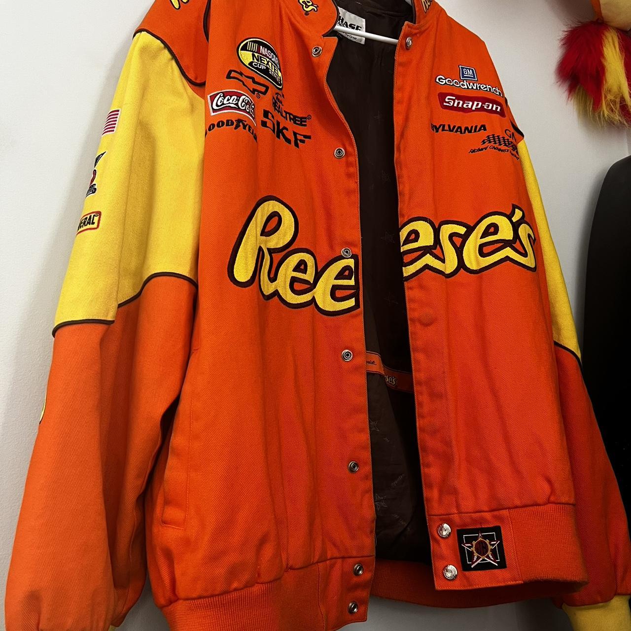 Reese’s NASCAR Jacket XXL ️small dirt spot on the... - Depop