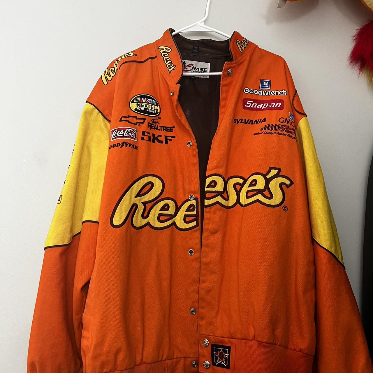 Reese’s NASCAR Jacket XXL ️small dirt spot on the... - Depop