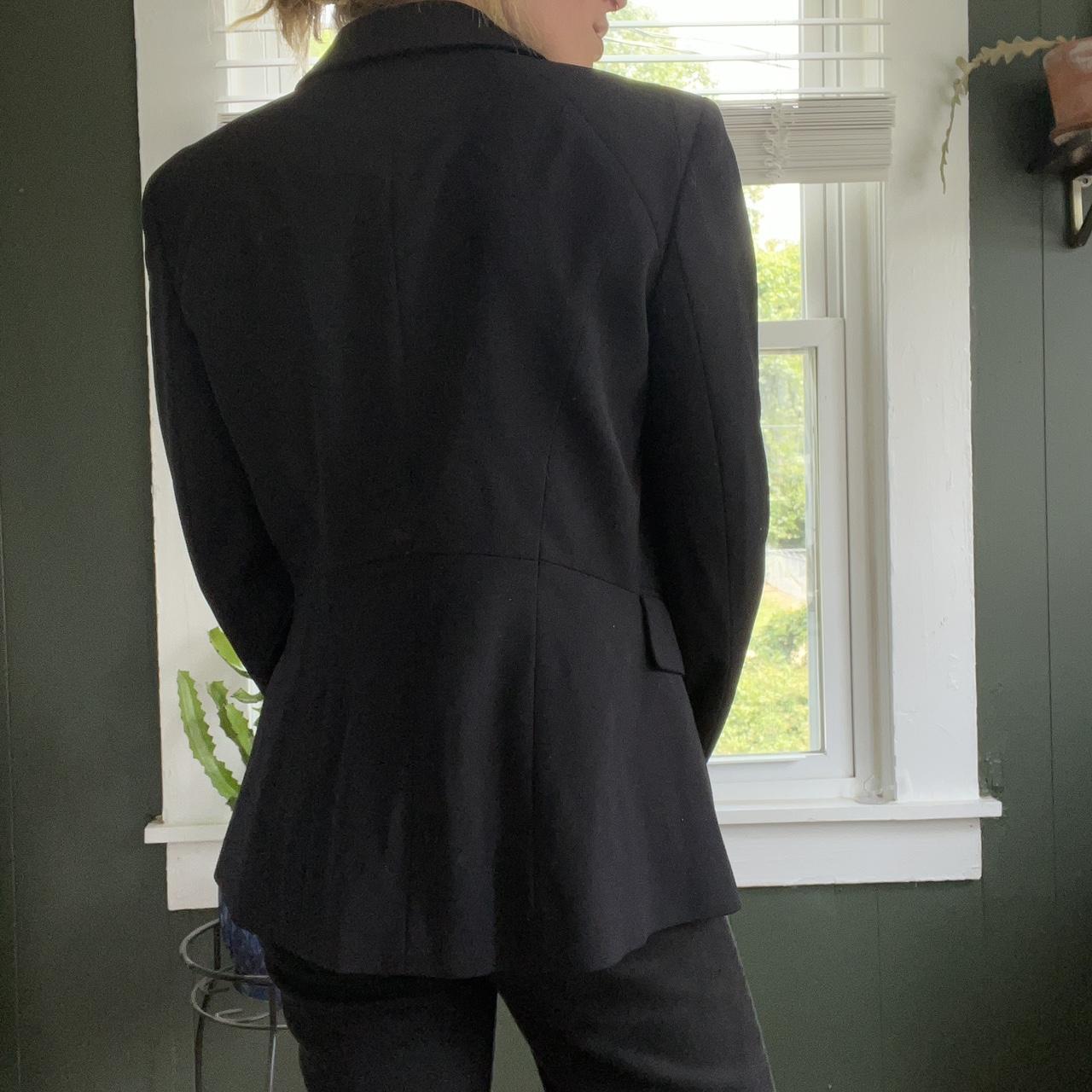 Women's Black Tailored-jackets | Depop