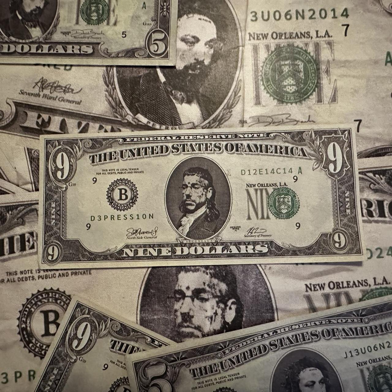 Scrim $9 Bill from Grey Day Tour Las Vegas New World... - Depop