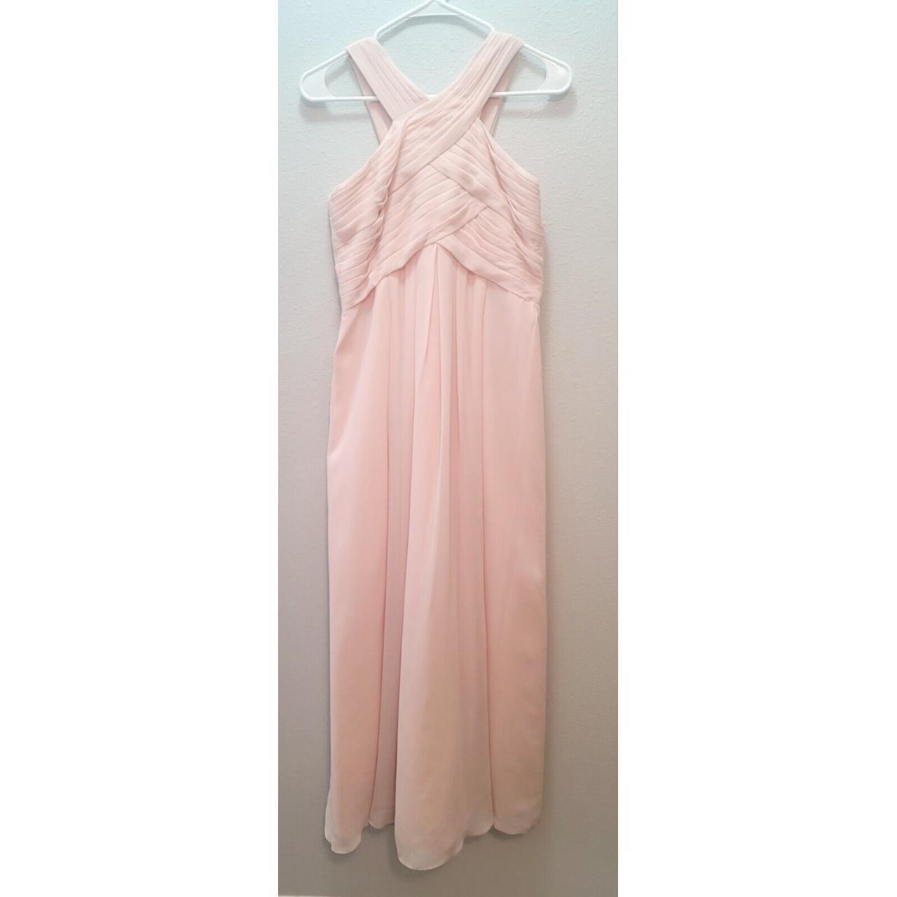 Bill Levkoff Junior Bridesmaid Dress Chiffon Gown... - Depop