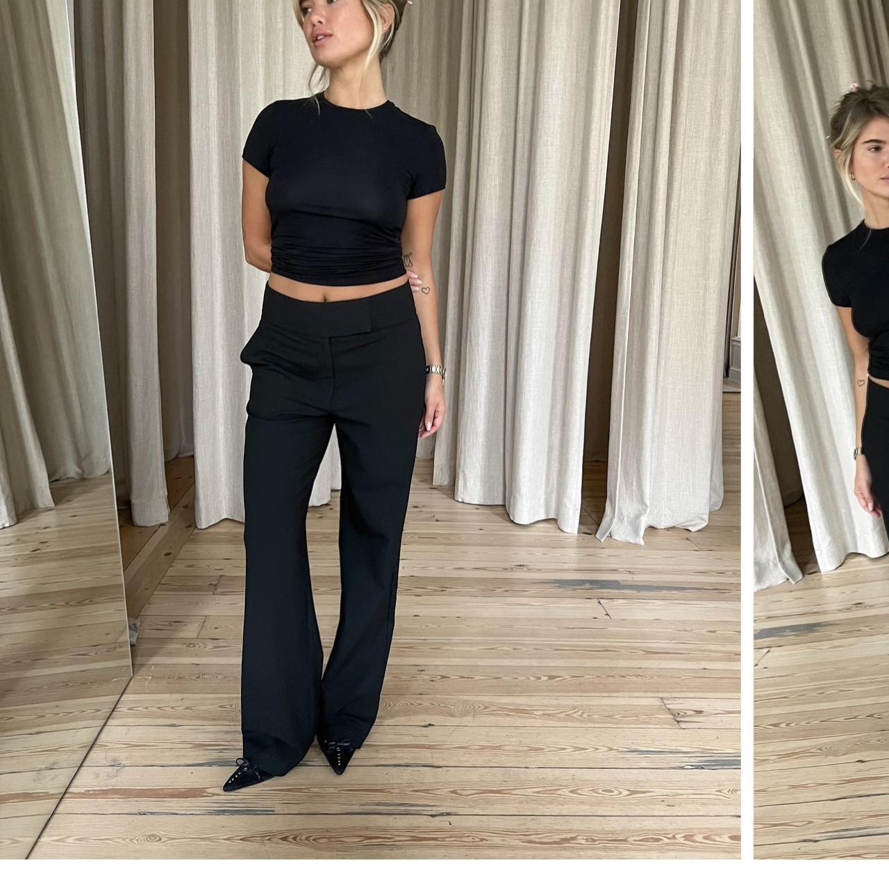 DJERF AVENUE DAY TO DAY BLACK PANTS SIZE M (I’m UK... - Depop DJERF AVENUE DAY TO DAY BLACK PANTS SIZE M (I’m UK... - Depop