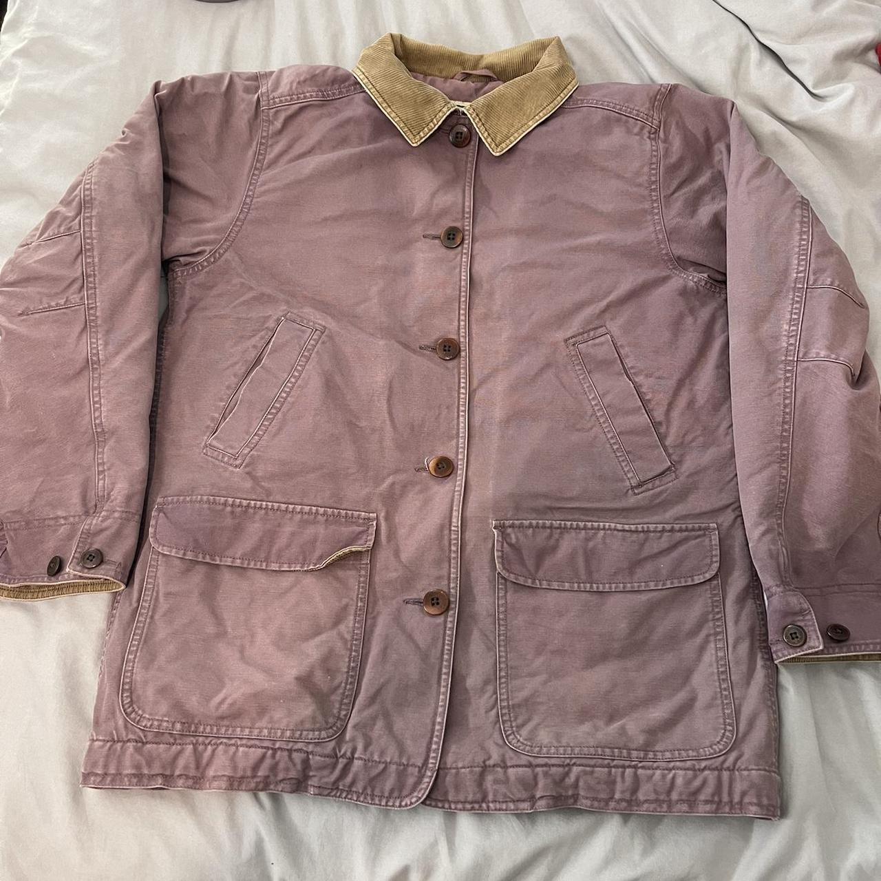 Vintage LL Bean Chore Coat MEASUREMENTS: -Width:... - Depop