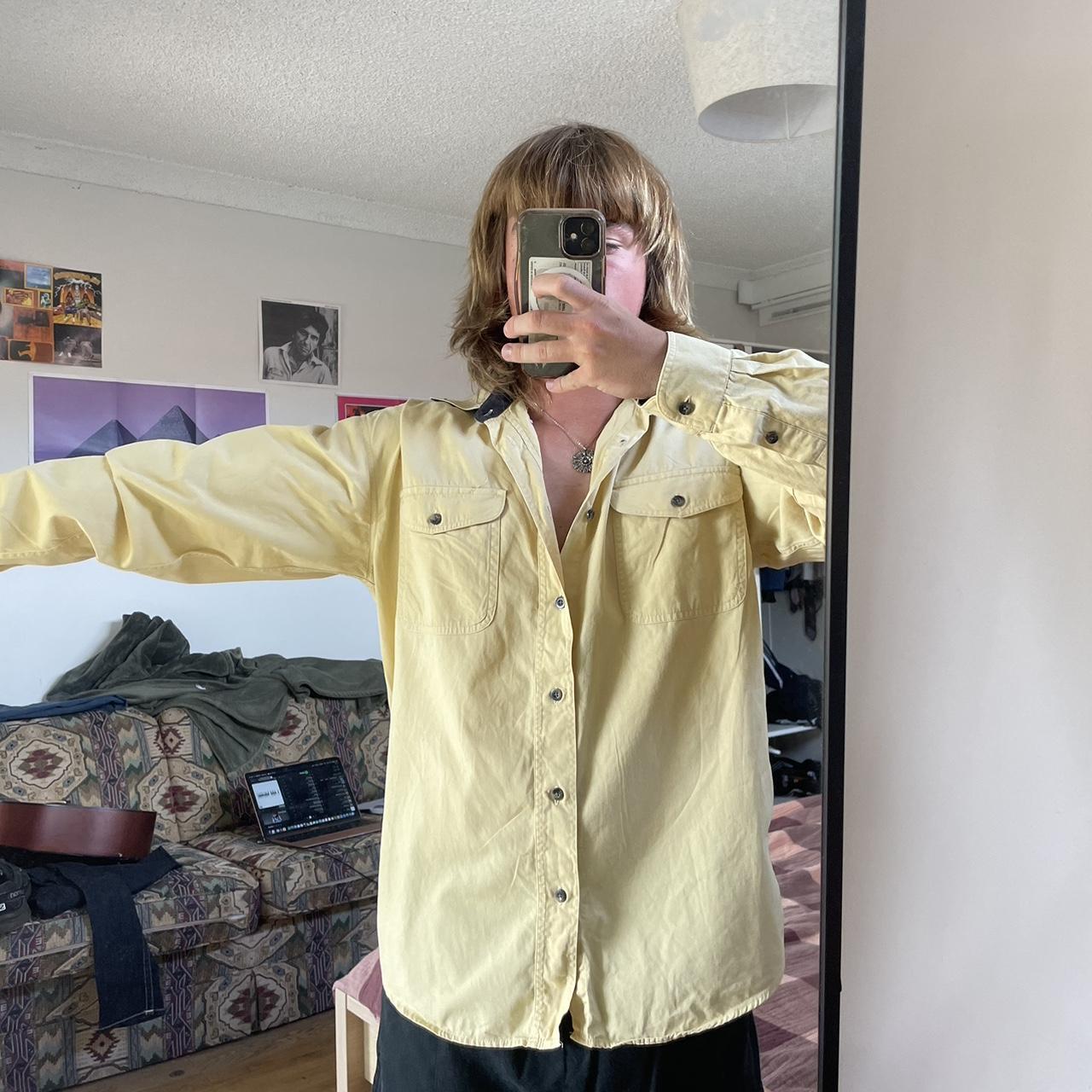 80s looking farmer shirt - bought at the op without... | Depop