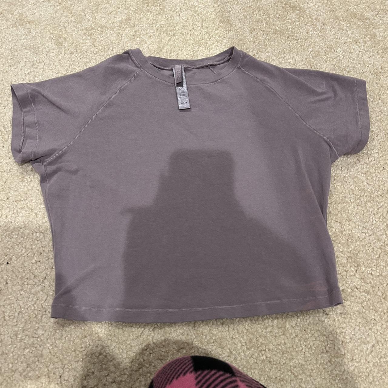 Grey skims crop top #skims #croptop Flaws shown | Depop