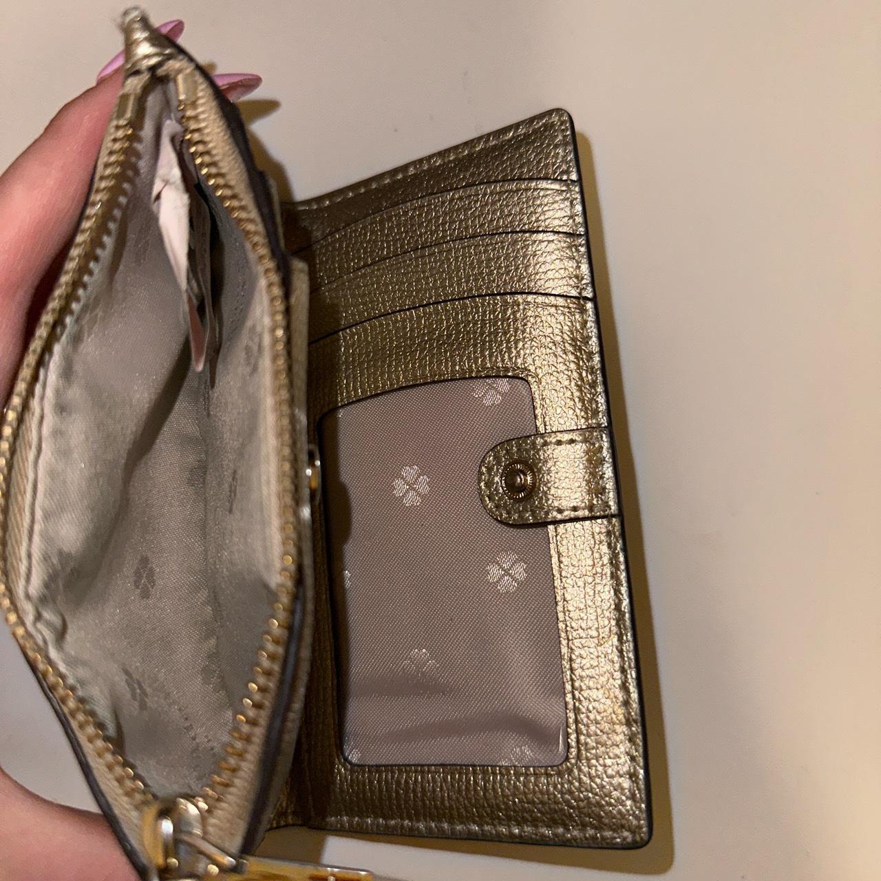 Kate Spade New York Women's Gold Wallet-purses | Depop