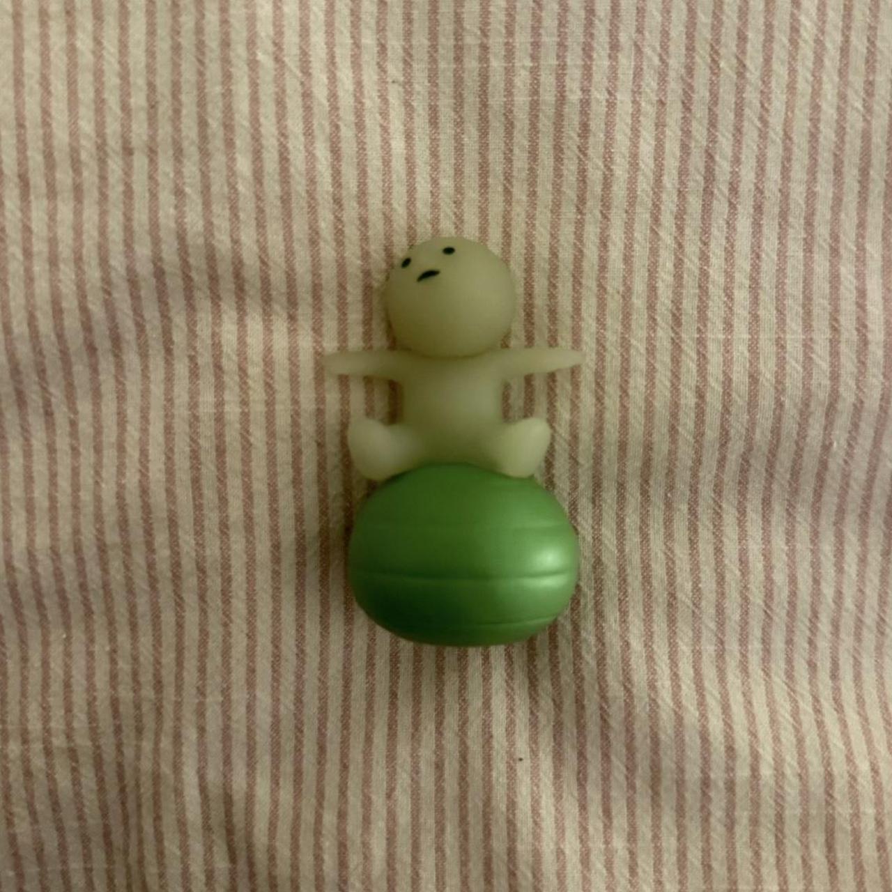 exercise series balance yoga ball smiski no visible... - Depop