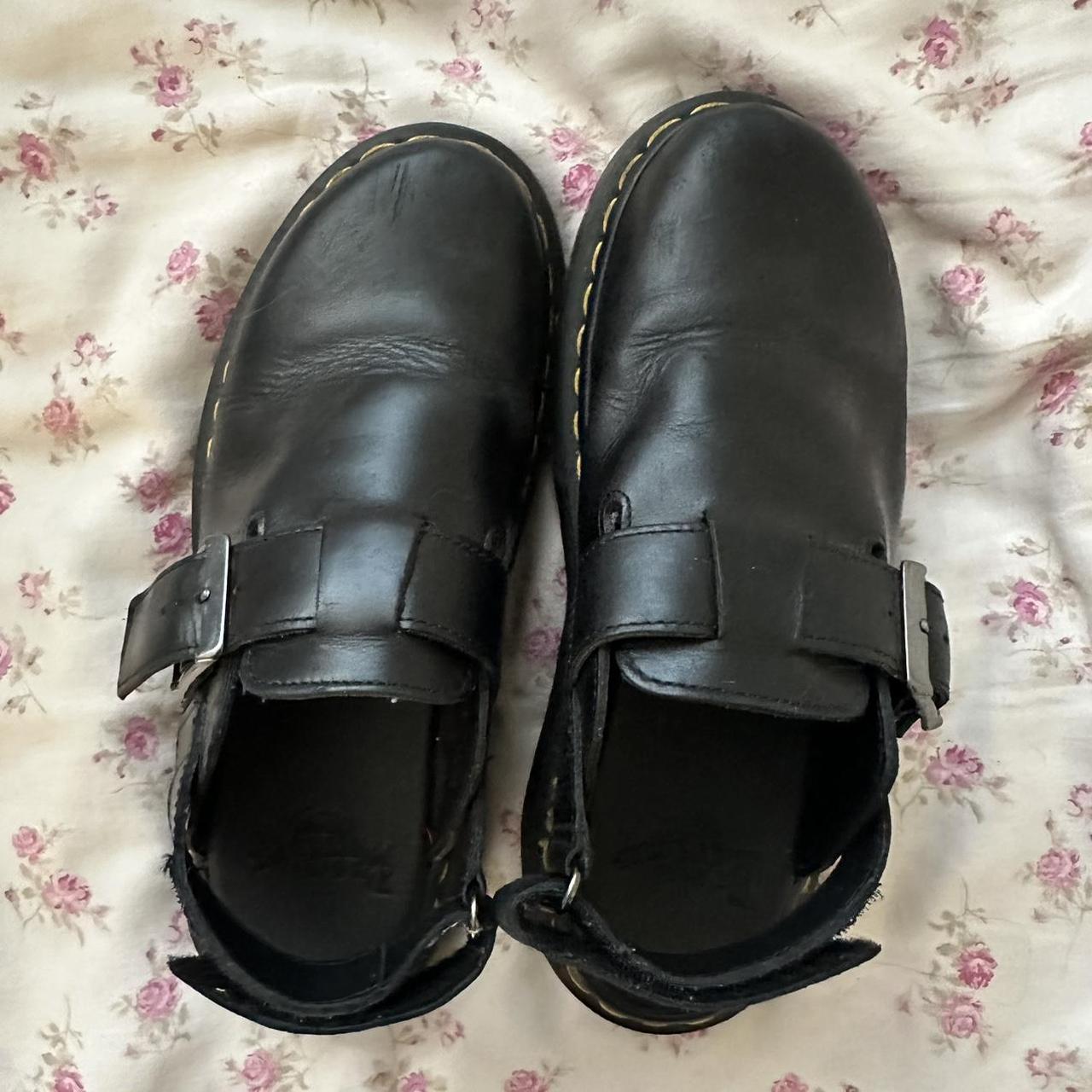 Doc marten clogs, they do have some creasing. Other... - Depop