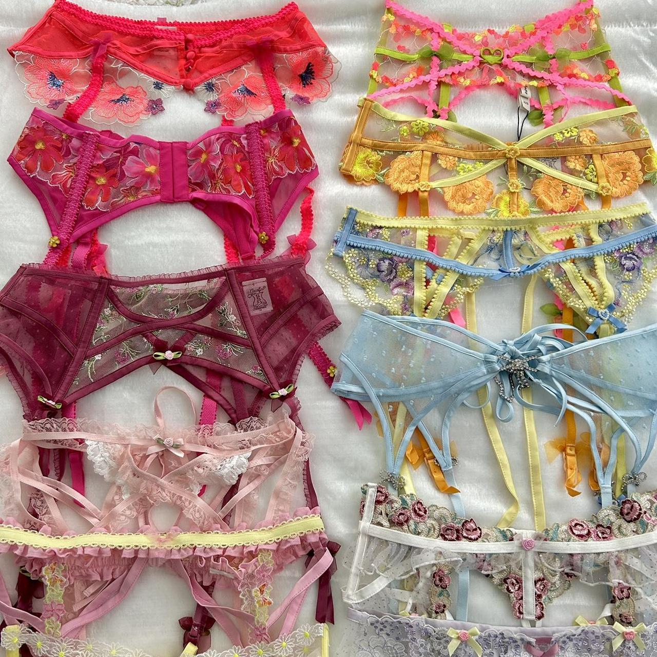 for love and lemons / jacalyn bennett garter belts... | Depop