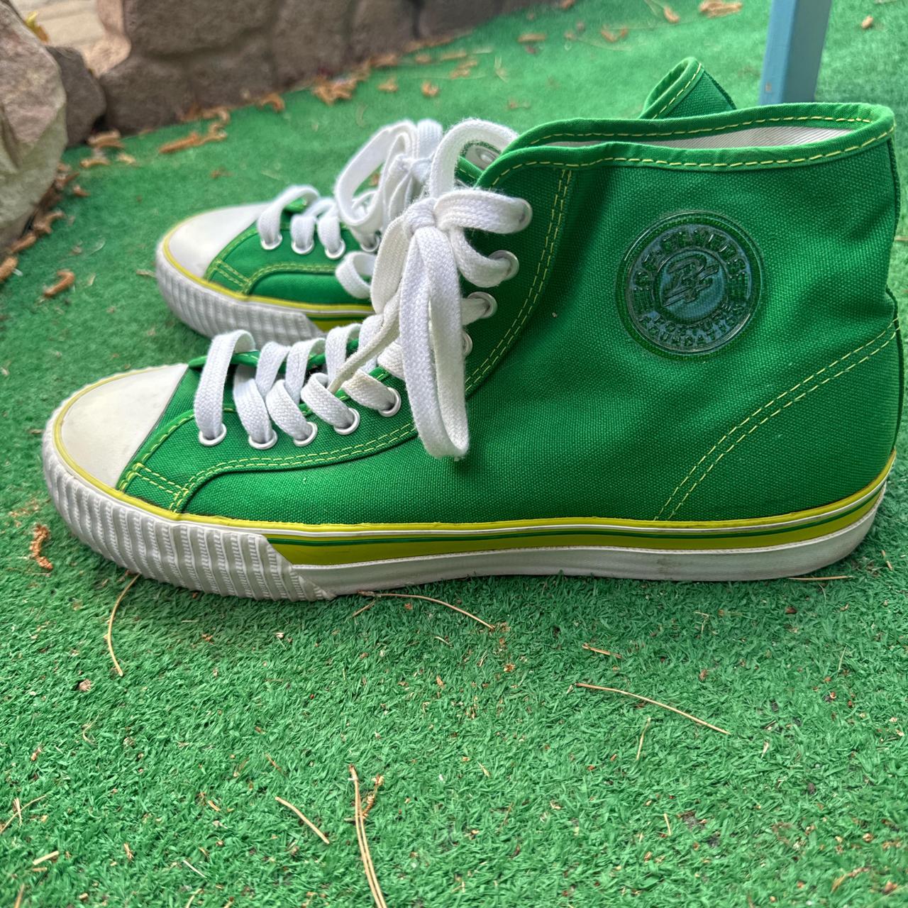 Vintage Rare Green Pf Flyers Size 12mens Womens Depop