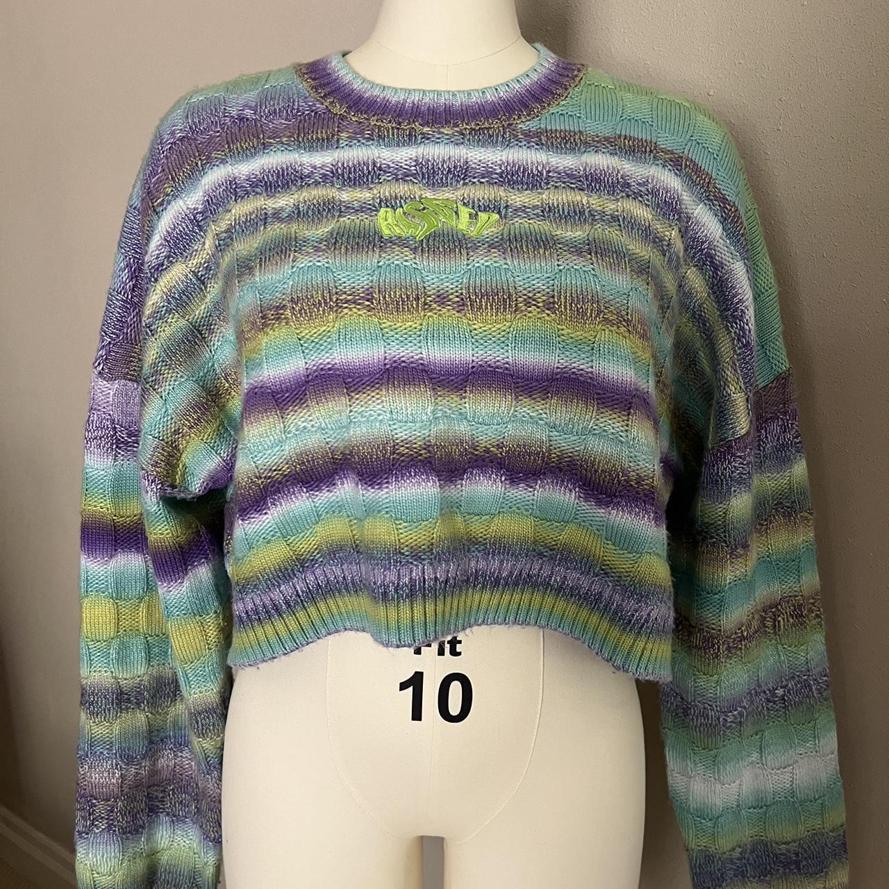 ragged priest cropped sweater, worn but good... - Depop