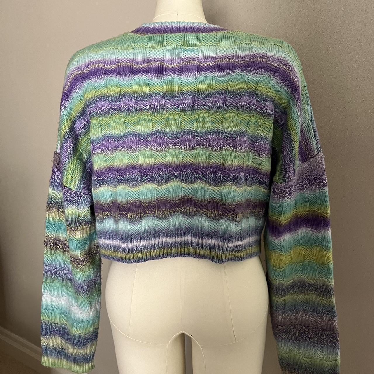 ragged priest cropped sweater, worn but good... - Depop