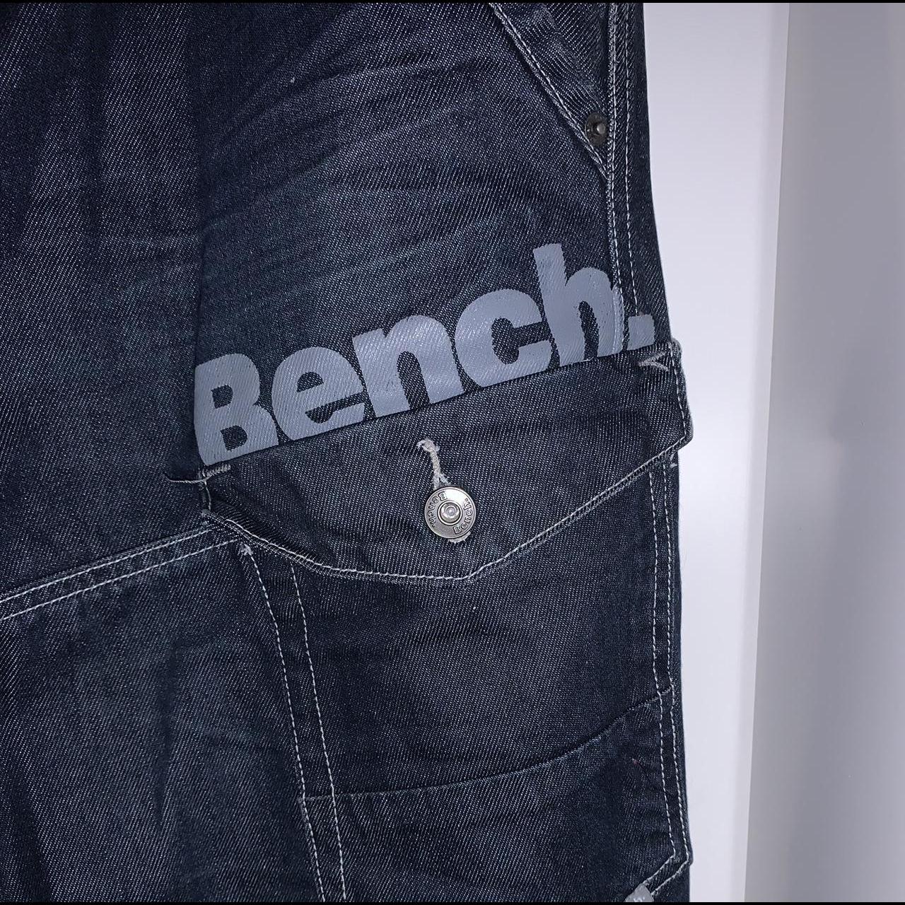 Bench denim cargo style trousers in great condition... - Depop
