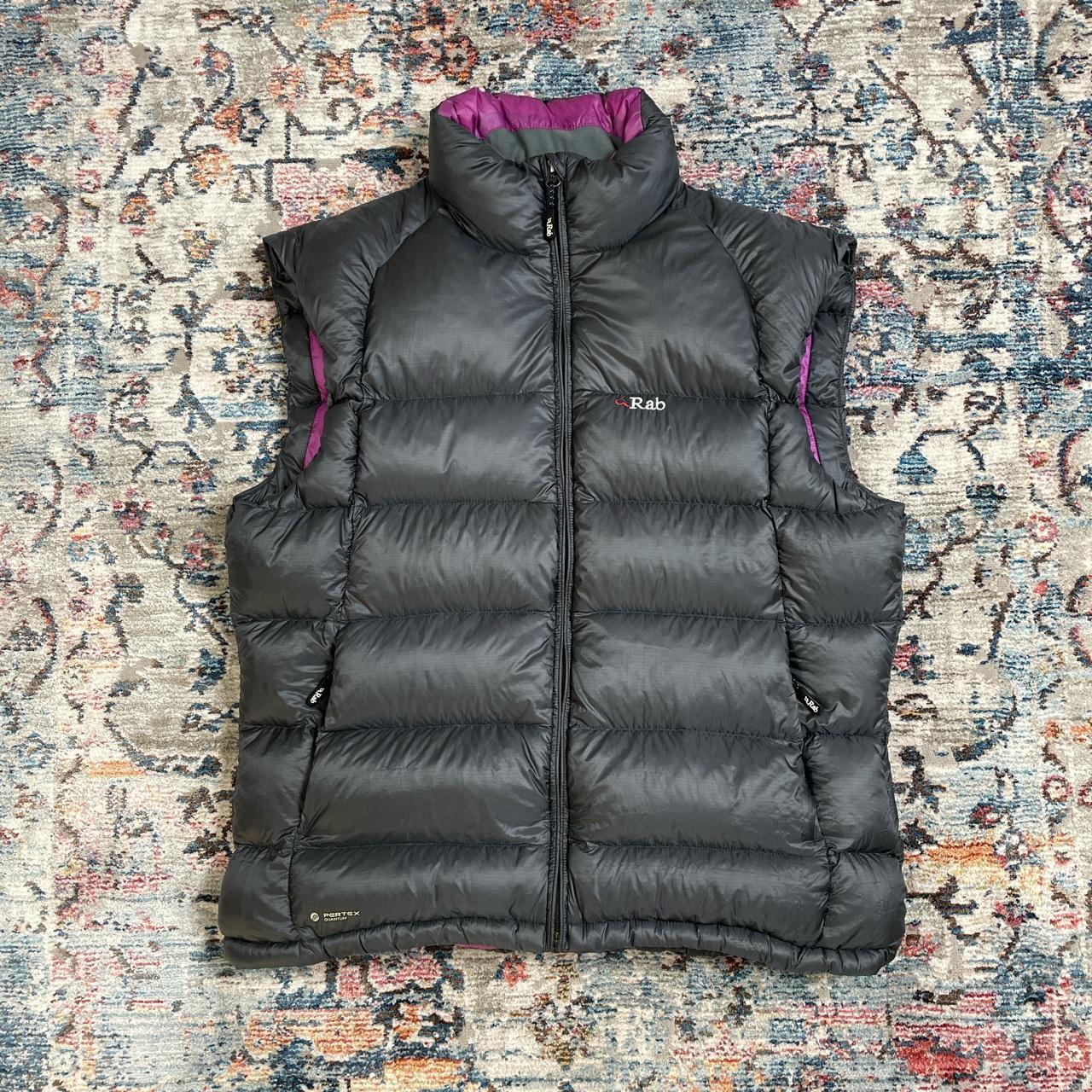 Vintage grey Rab Pertex Quantum puffer jacket -... - Depop