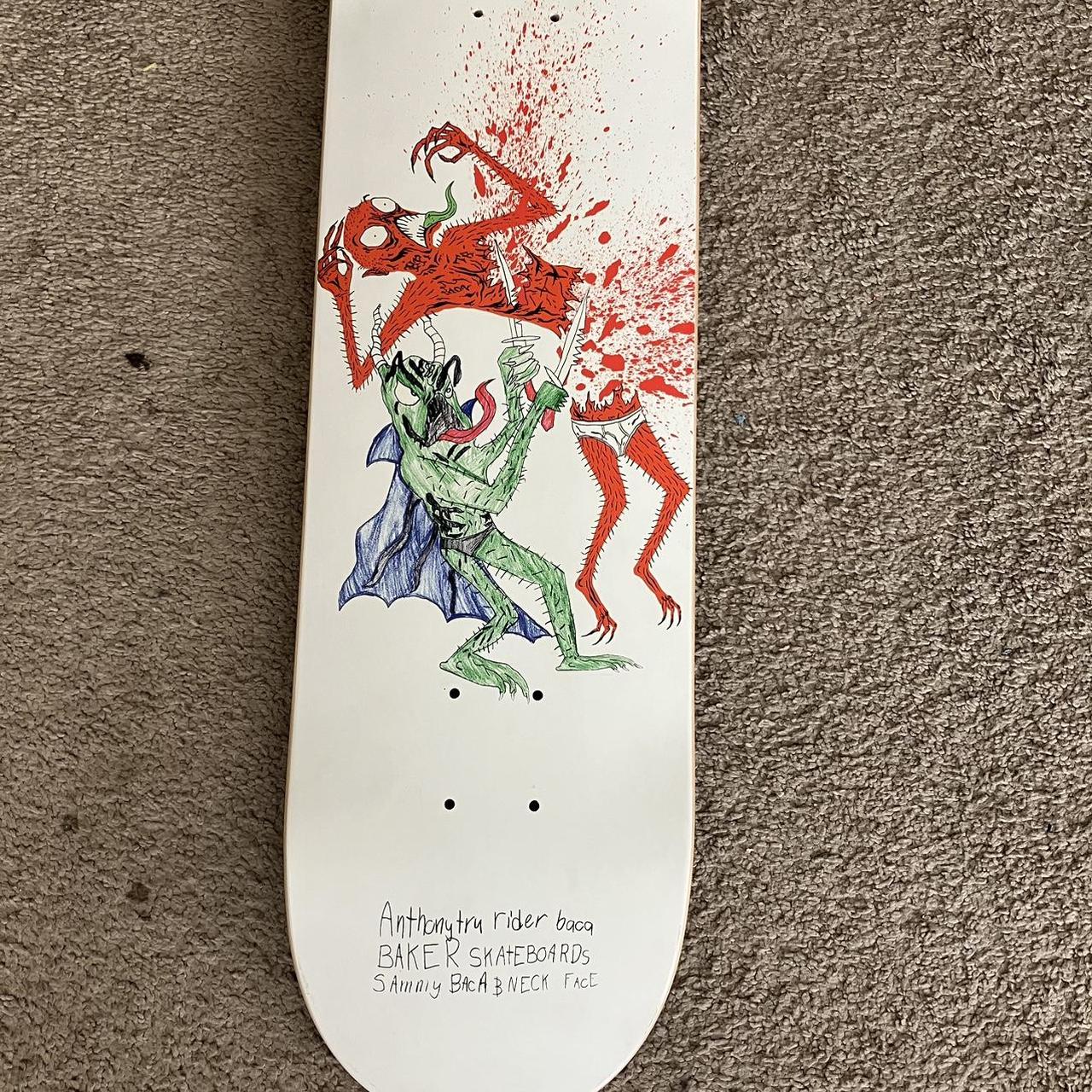 New no shrink Baker Sammy Baca deck size 8.0 art by... | Depop