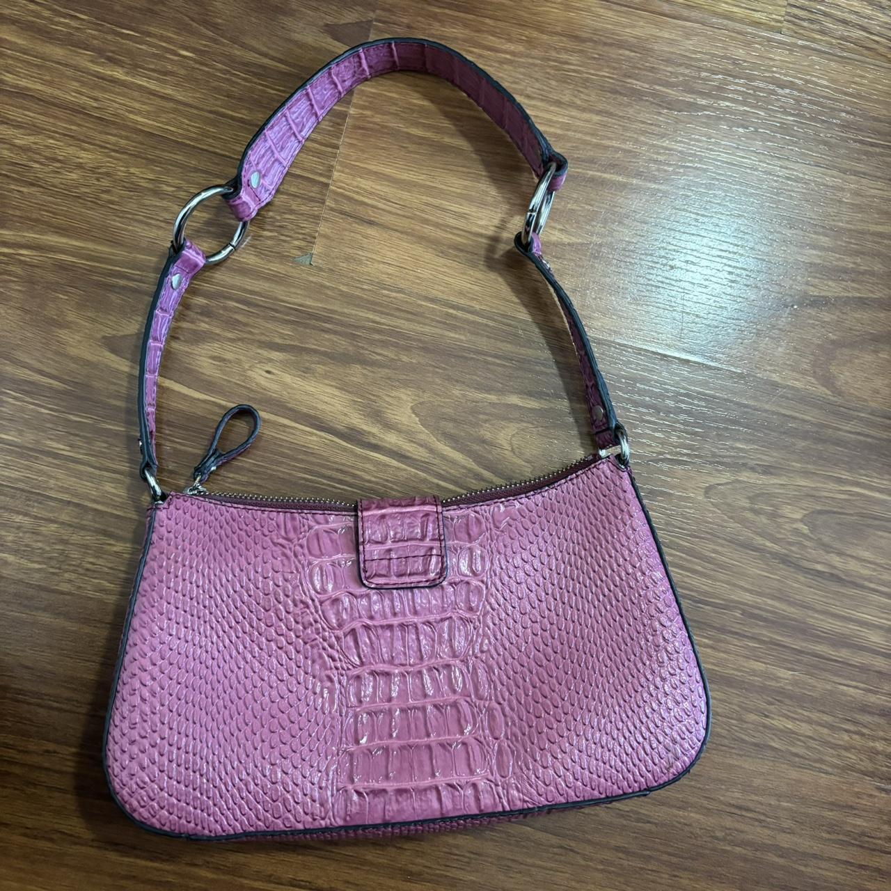 Pink Guess Textured Kawaii Multipurpose Pink Mini... - Depop
