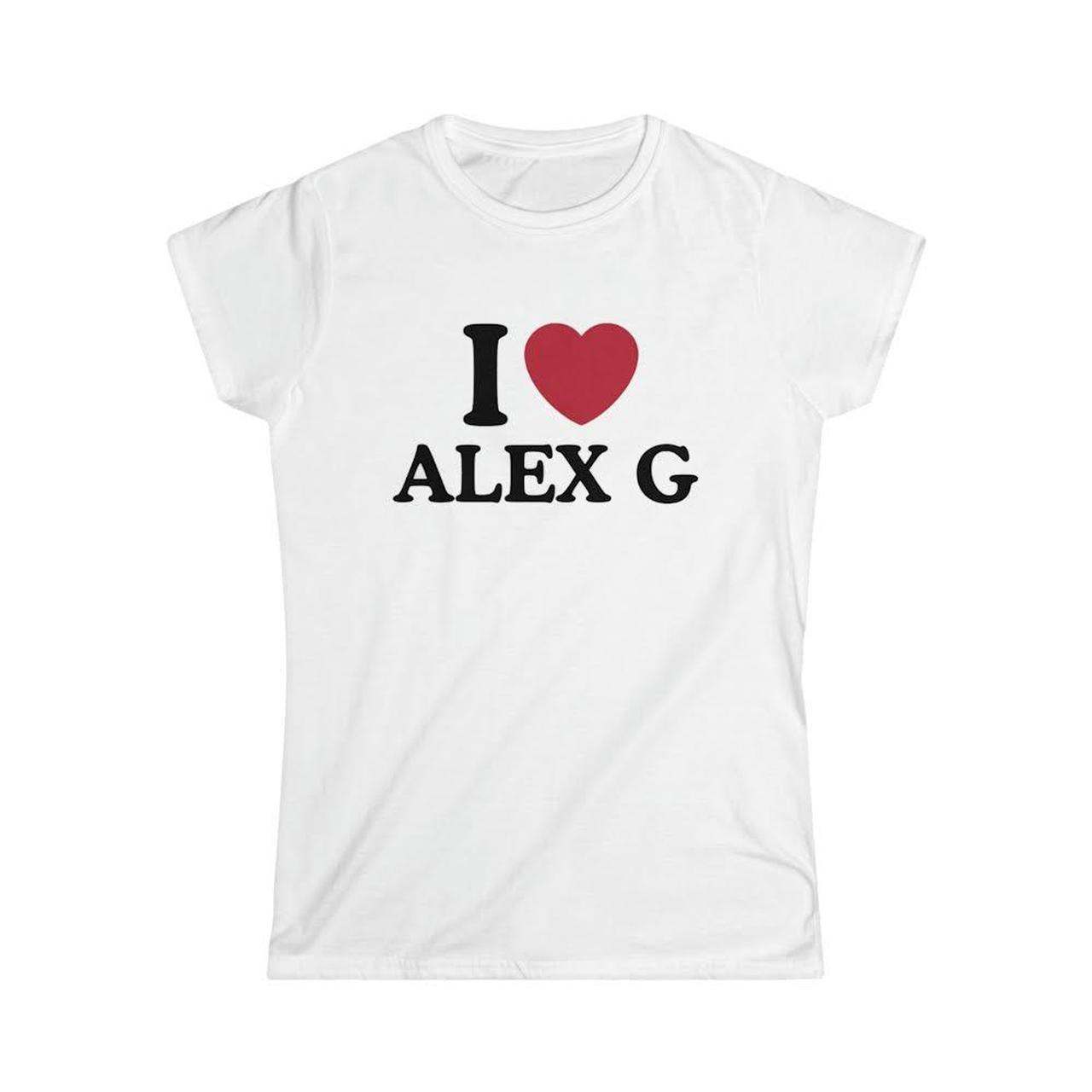 I HEART ALEX G Women’s T-shirt Condition: Brand... - Depop