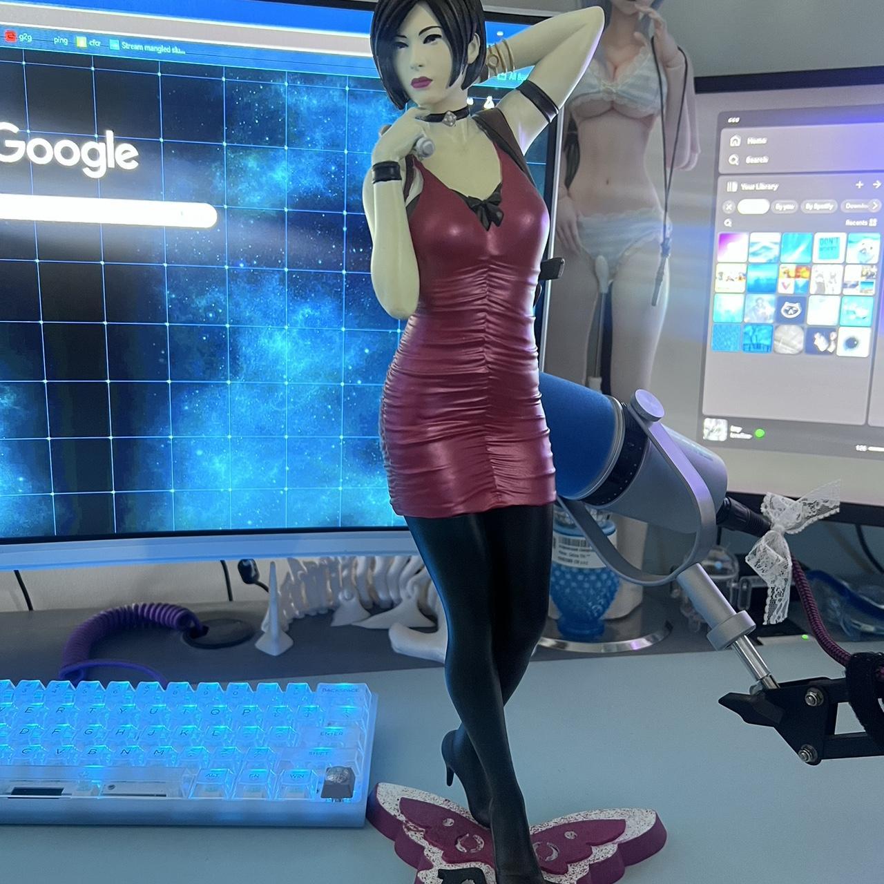 1/4 scale ada wong garage kit figure she is hand... - Depop