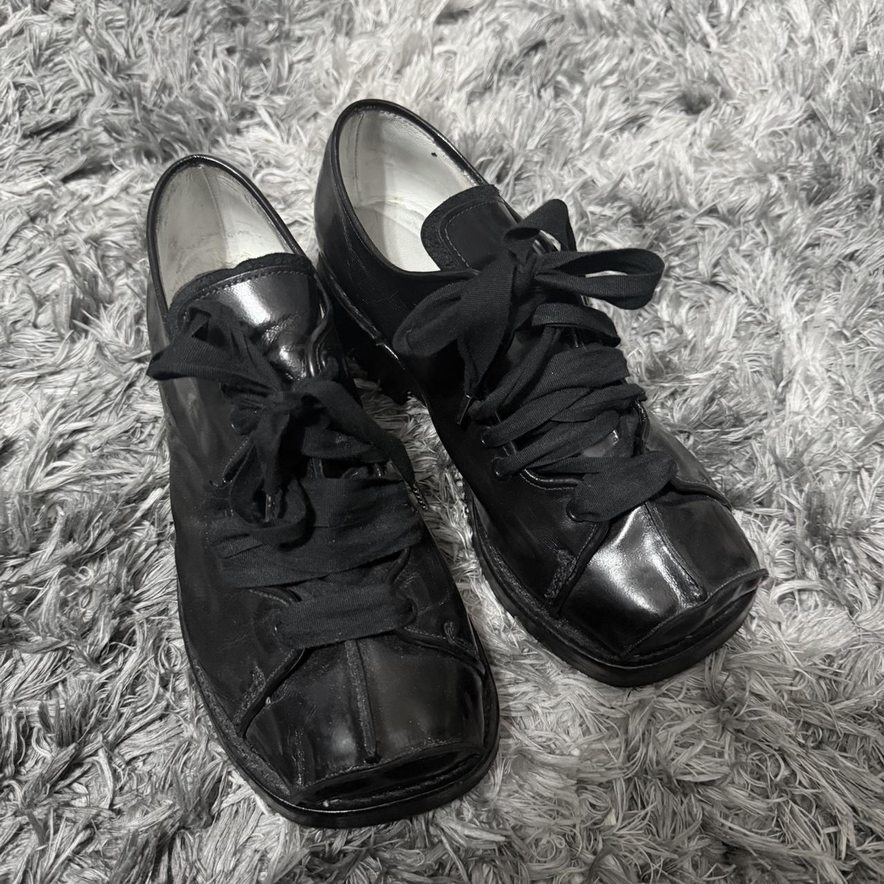 the old curiosity shop leather hog toe shoes they... | Depop