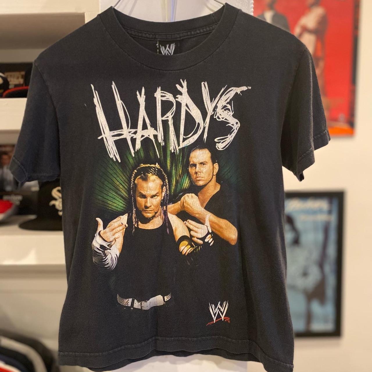 2000's WWE Hardy Boyz tee . No stains no flaws youth | Depop 2000's WWE Hardy Boyz tee . No stains no flaws youth | Depop