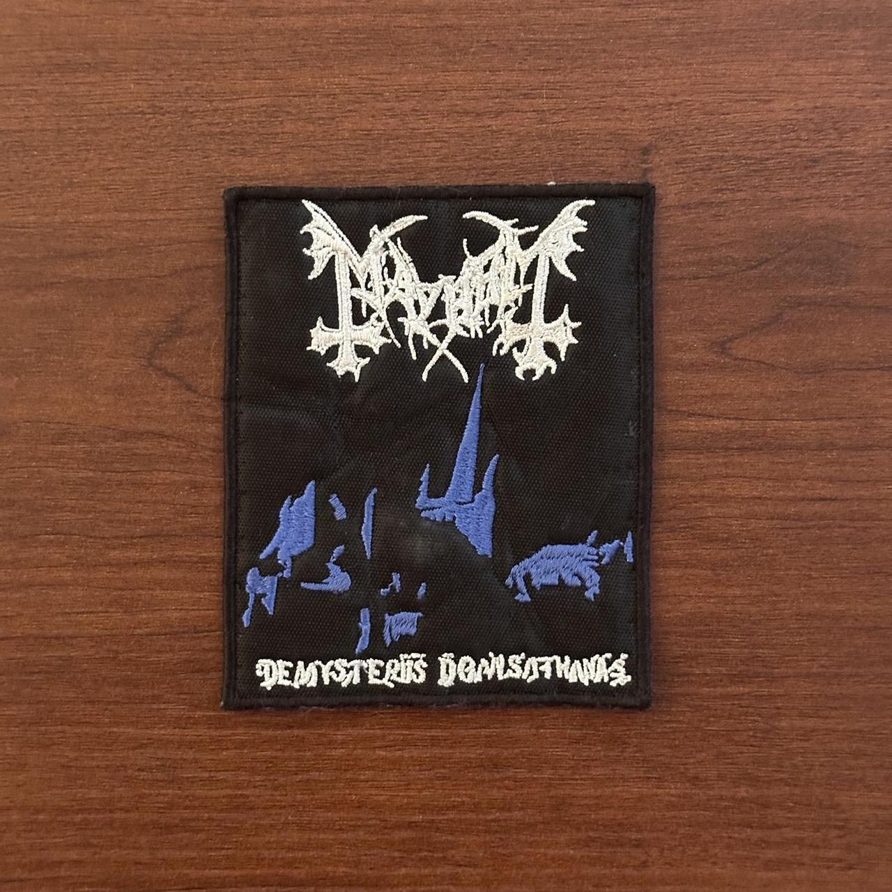 Mayhem patch. 3.5” x 4”. Norwegian black metal Free... - Depop