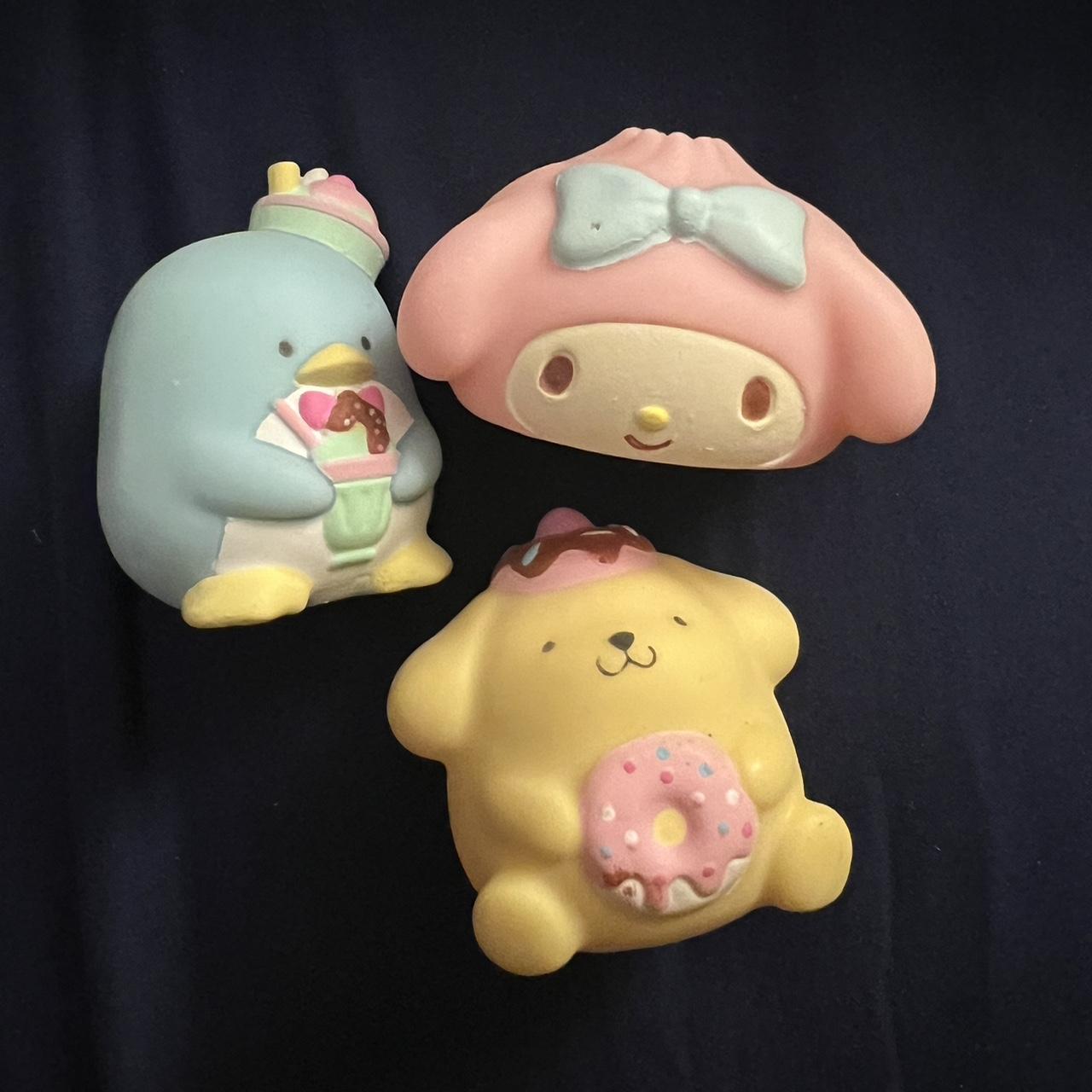 Three Sanrio squishies! All come in a bundle. 🩷💛💙 - Depop