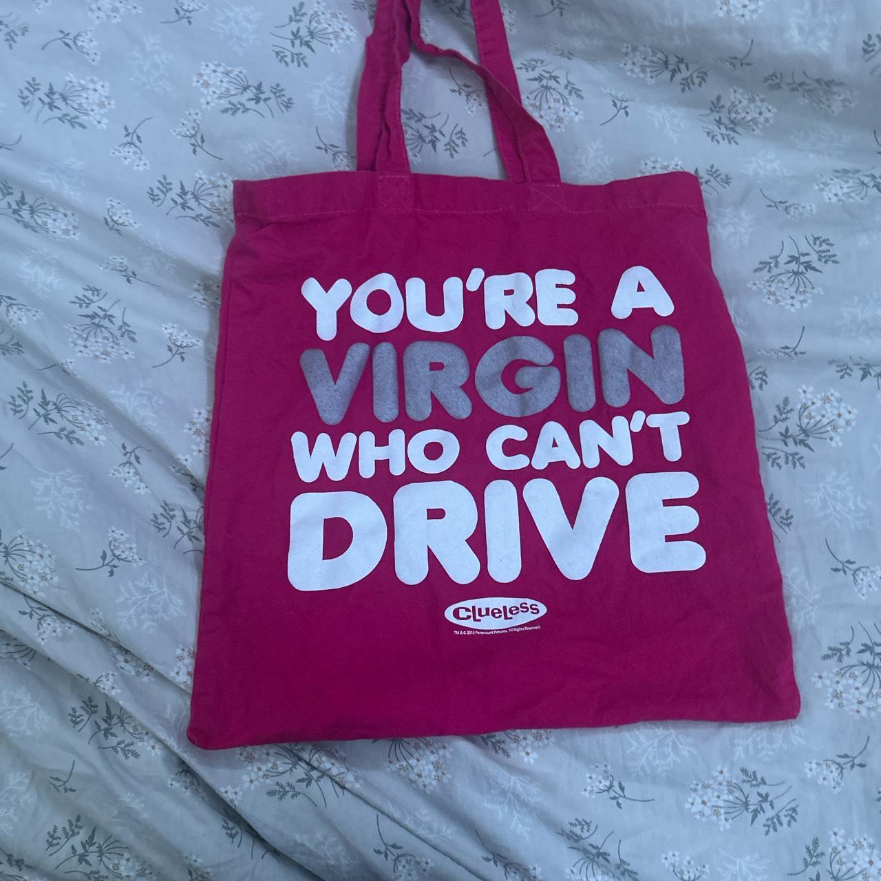 clueless tote bag + good condition - Depop