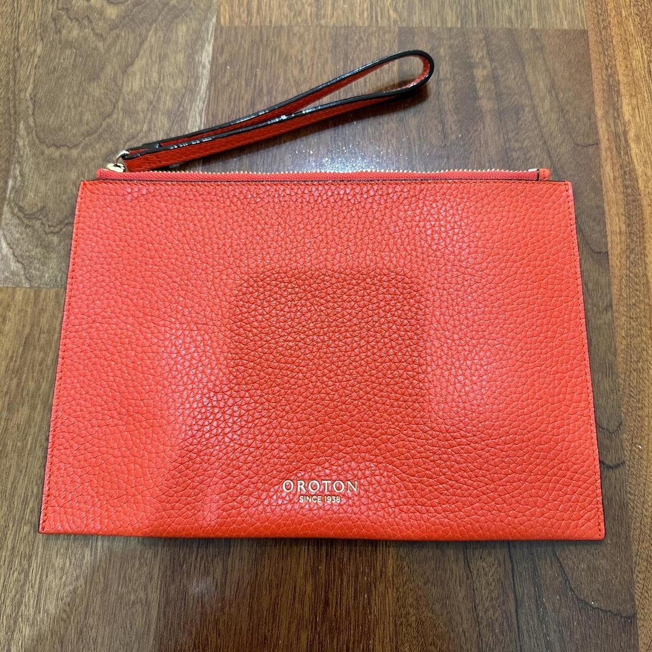Oroton Purse - Radiant Red Pouch - Gifted to me but... - Depop