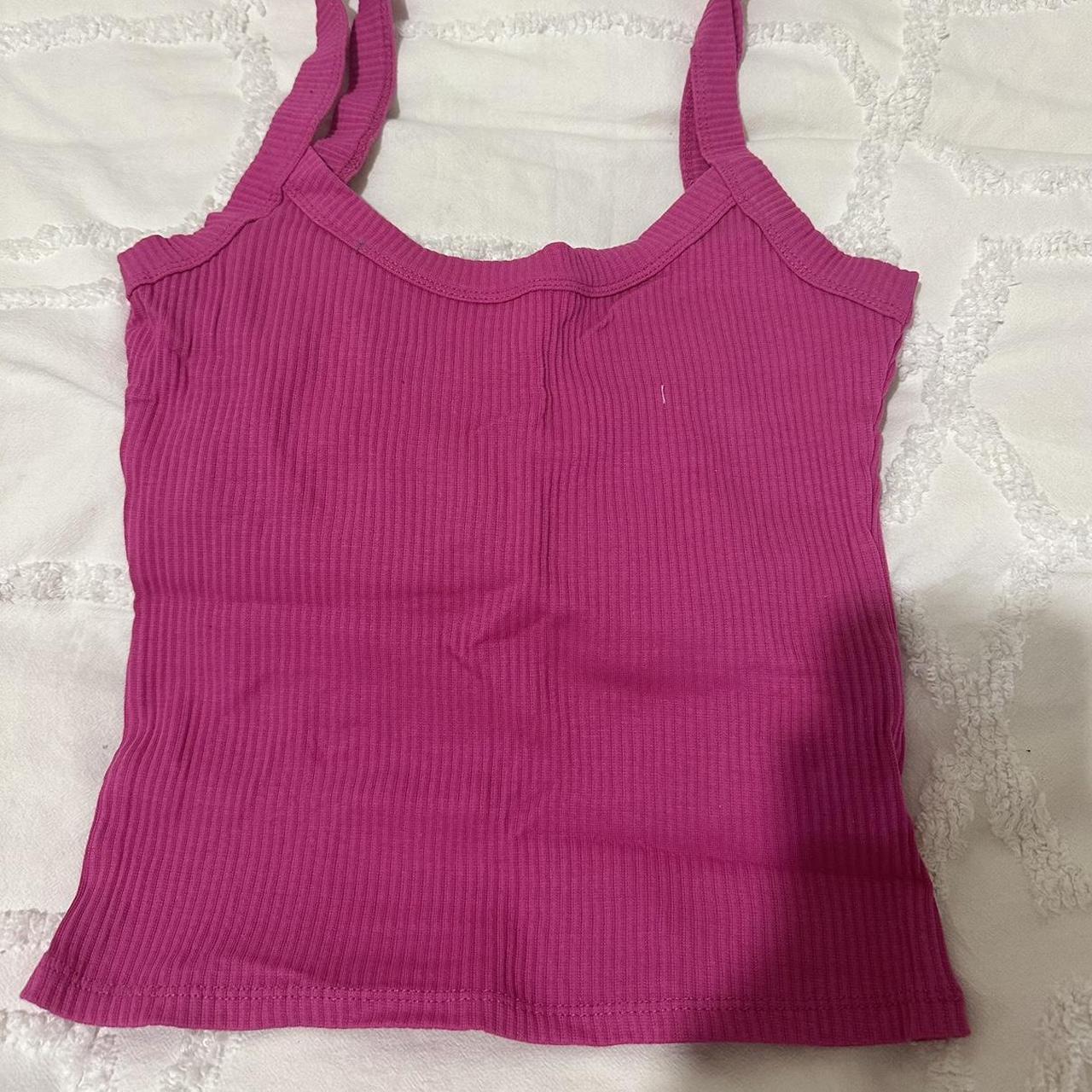 Riri Scoop Tank - Pink - Size Medium - Brand new... - Depop