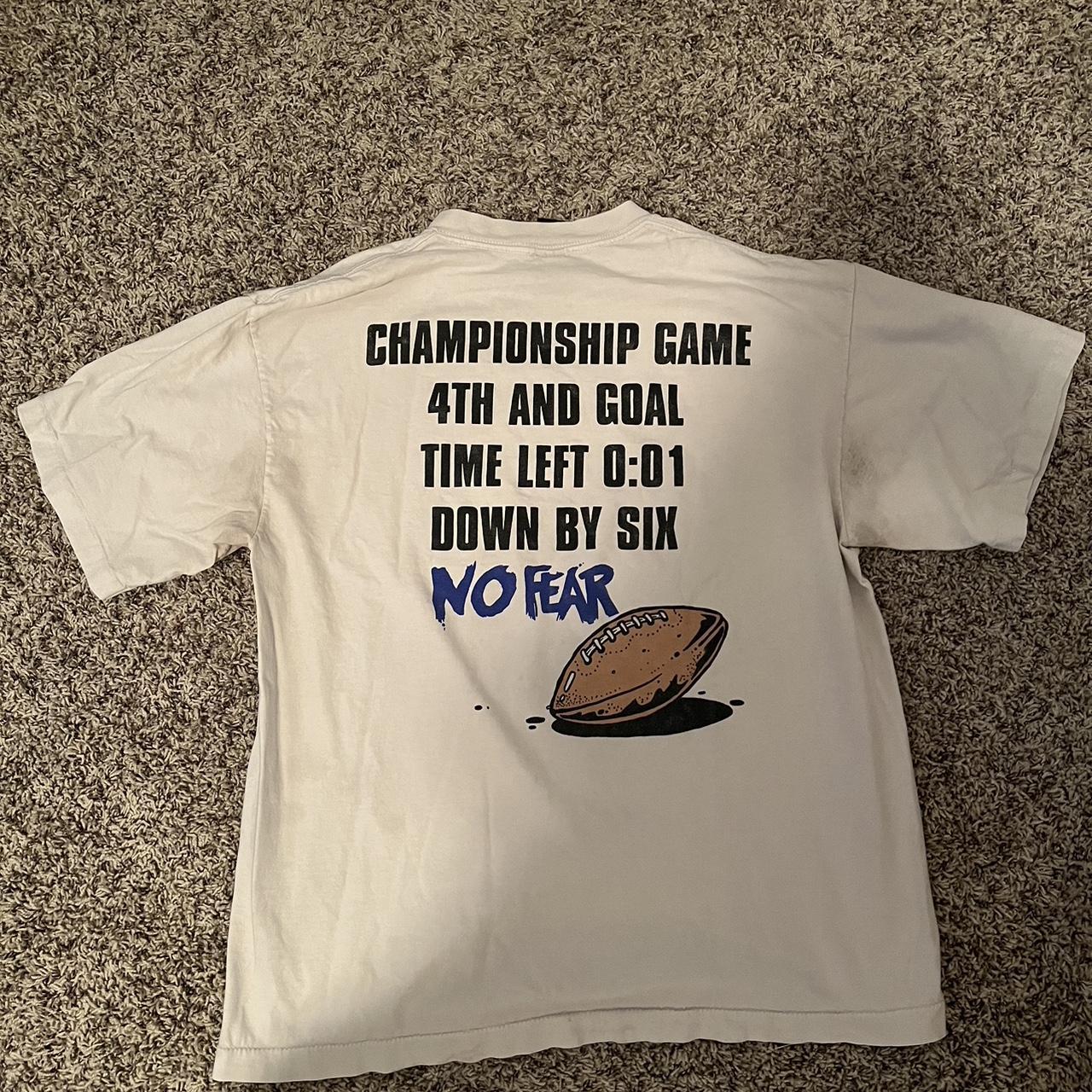 No fear vintage 90s tee -Good condition -Slight... - Depop