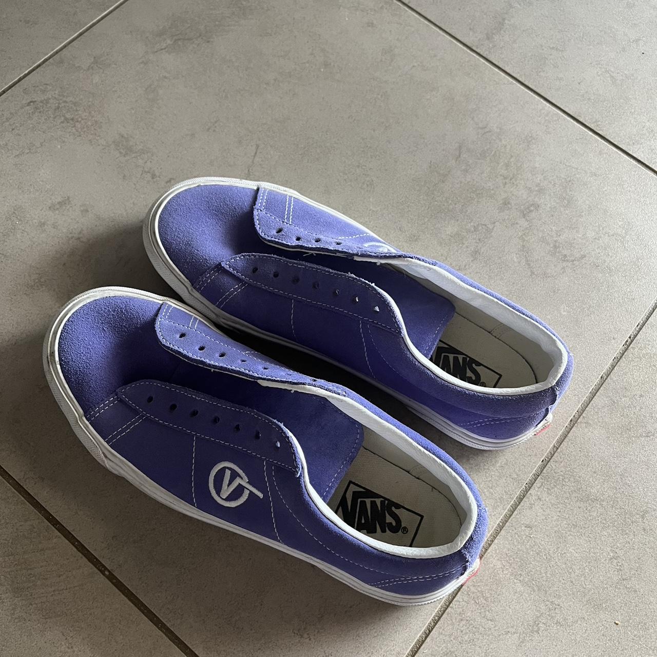 vans purple shoes - open to offers, just want... - Depop