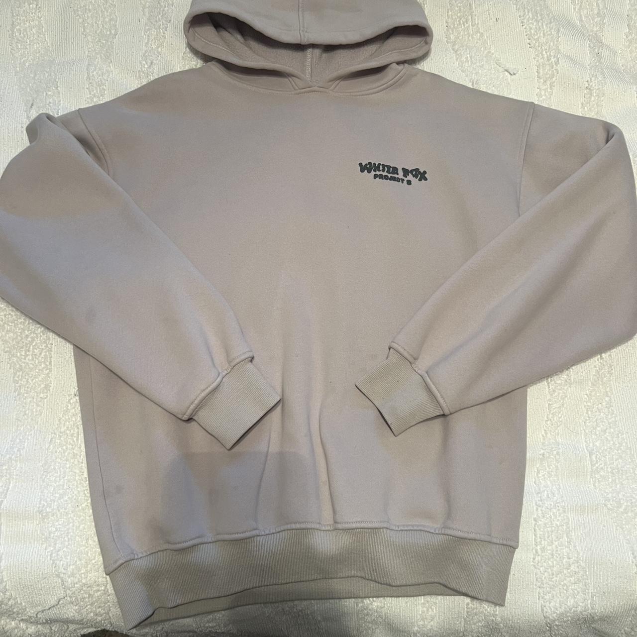 white fox project 5 hoodie worn a handful of times... | Depop