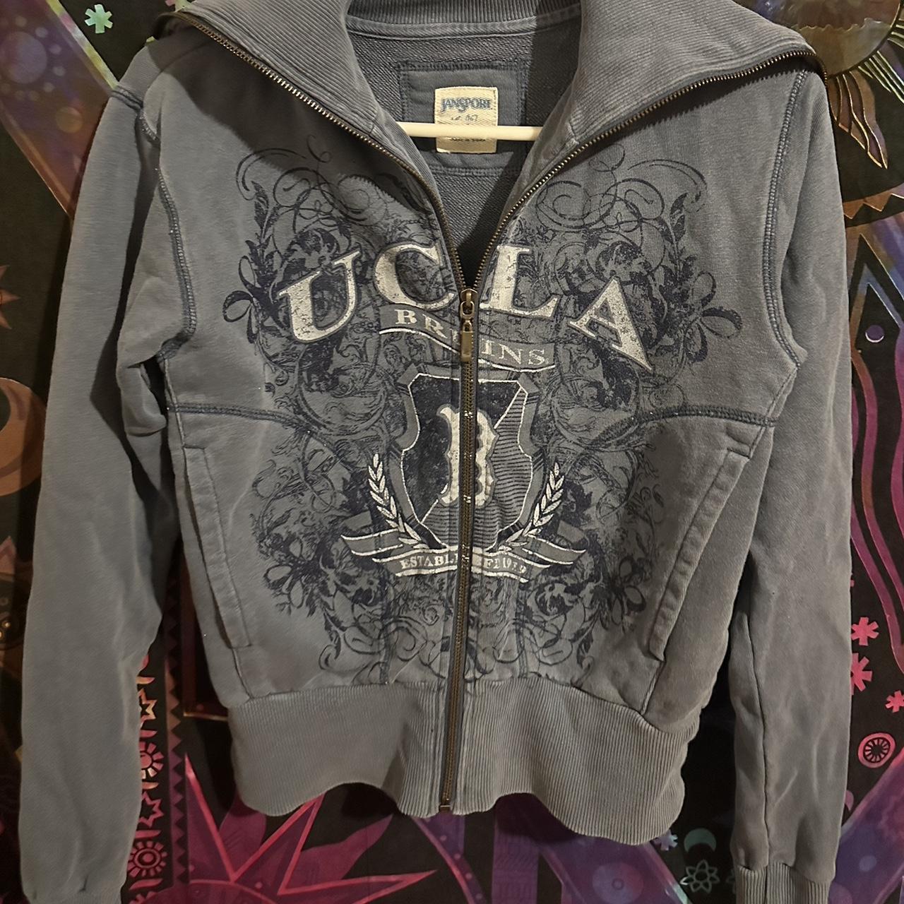 Vintage Grey UCLA zip up hoodie #UCLA #Hoodie Size... | Depop
