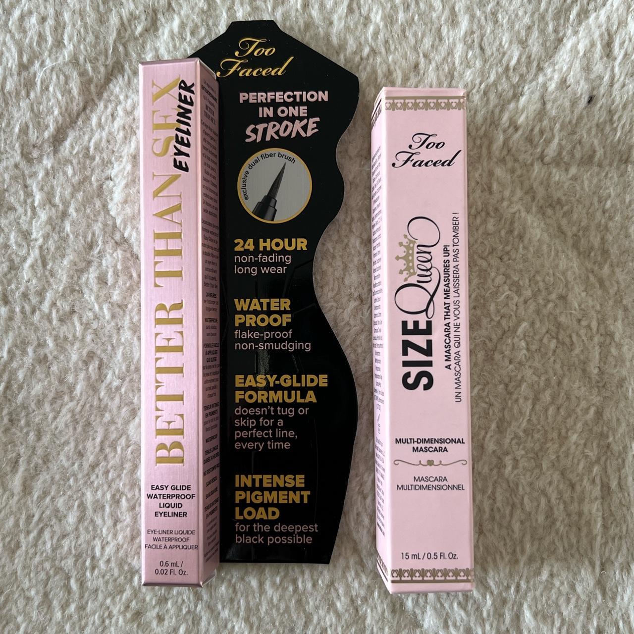 BRAND NEW TOOFACED EYELINER AND MASCARA - Depop