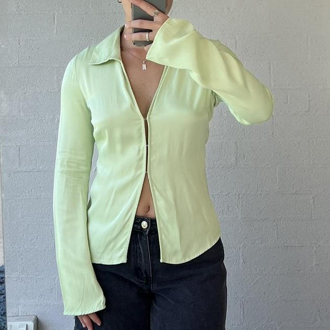 Green Glassons top, never worn still has the tags in... - Depop
