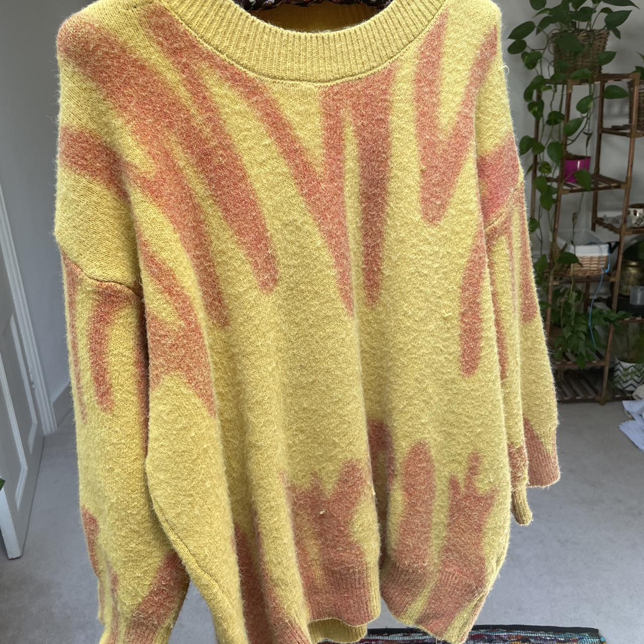 Sick swirly oversized jumper. Brought for £60... - Depop