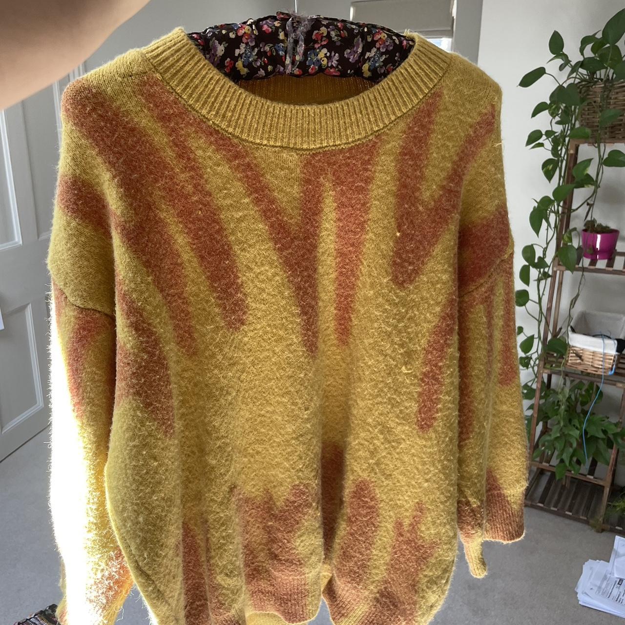 Sick swirly oversized jumper. Brought for £60... - Depop