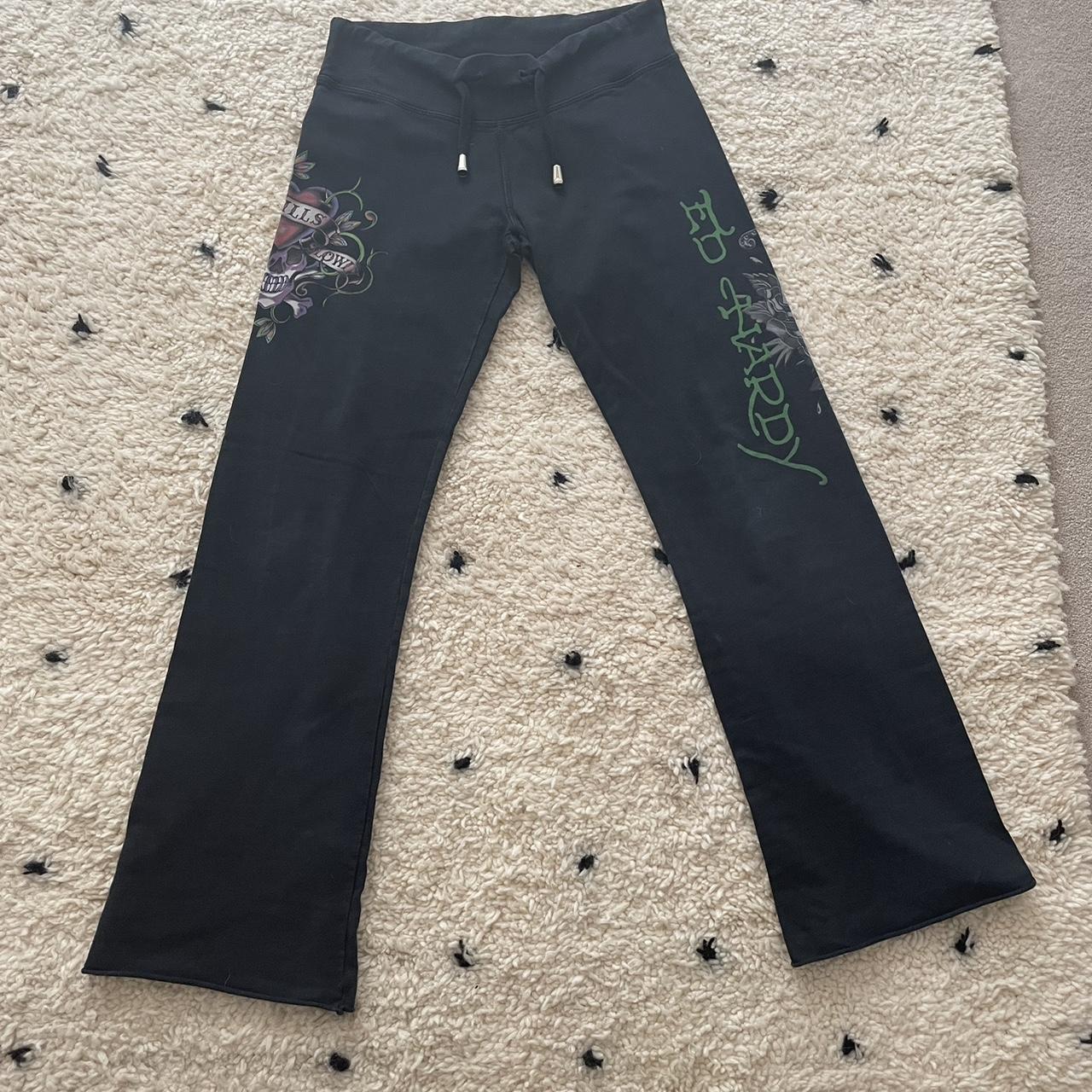 🐲🐯 SICK retro Ed Gary authentic wide legged... - Depop